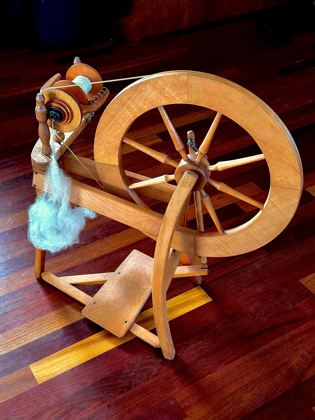 Learn how to spin on a spinning wheel one on one classes — Yarnfun